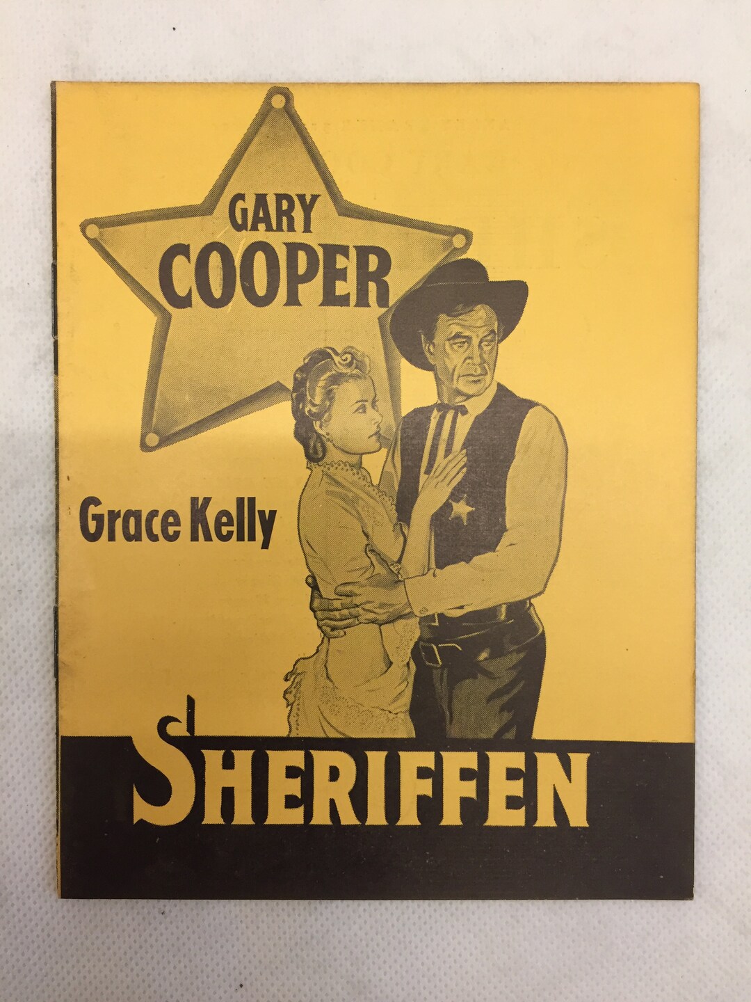 High Noon Gary Cooper Grace Kelly Thomas Mitchell 1952 Old Vtg - Etsy