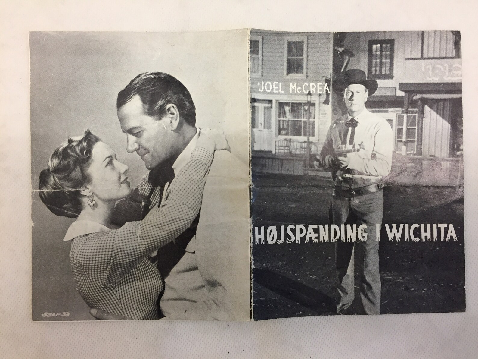 Wichita Joel Mccrea Vera Miles Lloyd Bridges 1955 Old Vtg - Etsy