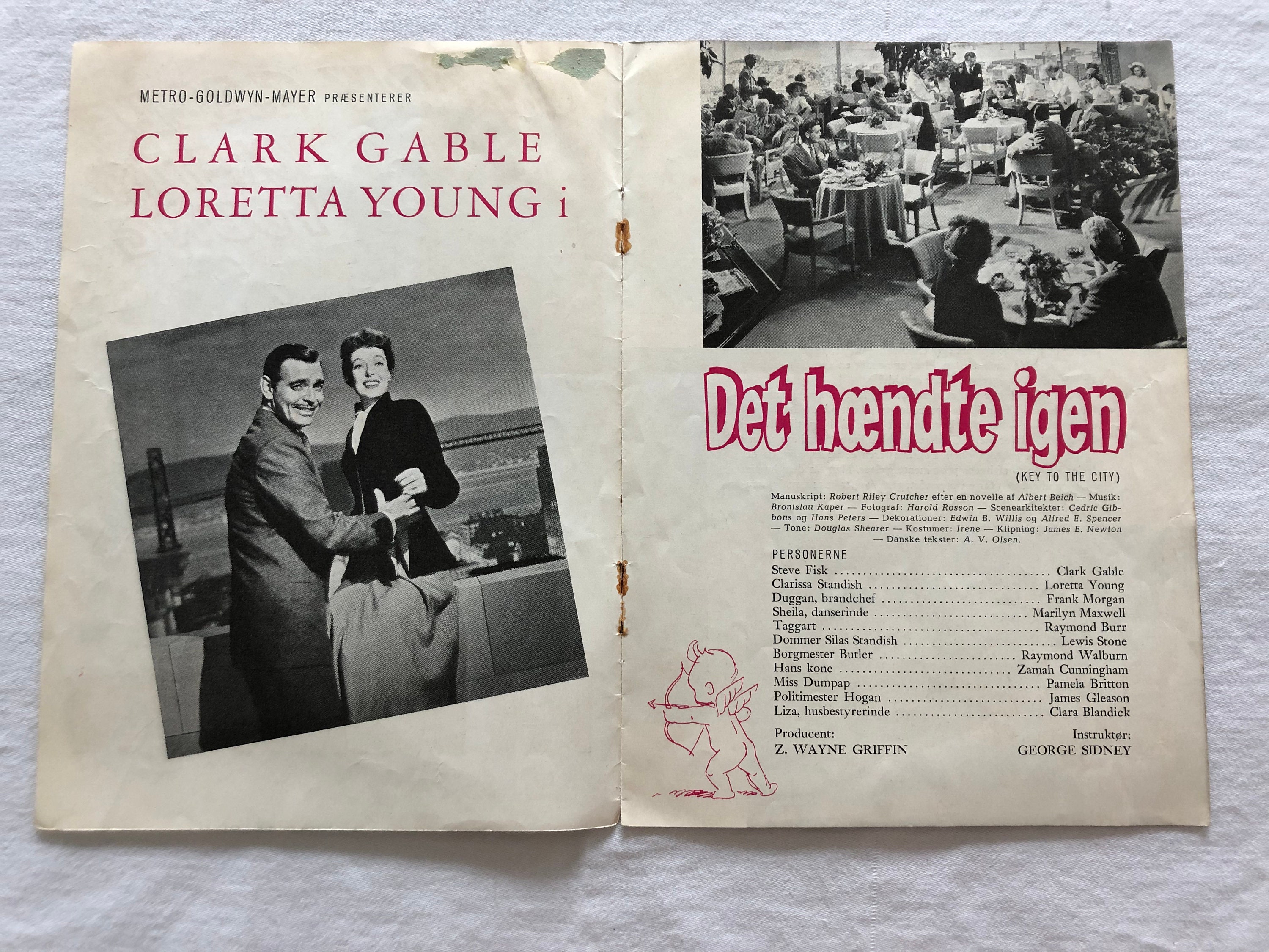 Loretta Young And Clark Gable