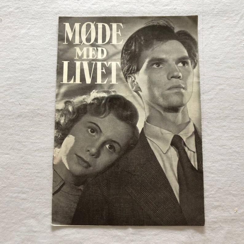 Möte Med Livet Doris Svedlund per Oscarsson 1952 Vintage - Etsy