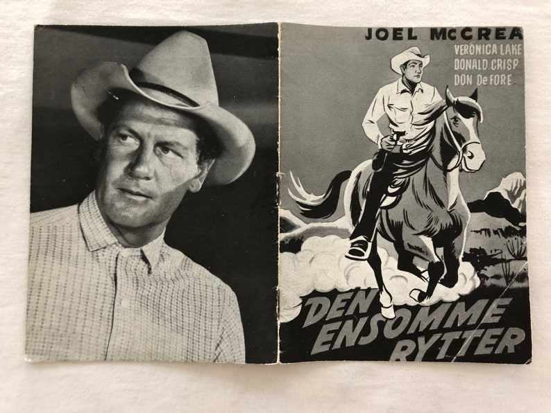 Ramrod Joel Mccrea Veronica Lake Don Defore 1947 Collectible ...