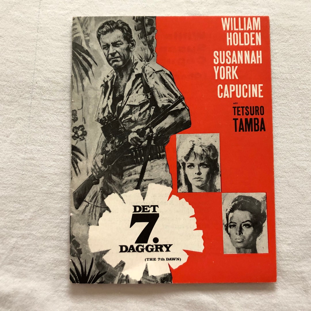 The 7th Dawn William Holden Susannah York Capucine 1964 - Etsy UK