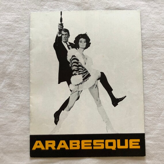 Collectibles Arabesque Gregory Peck Sophia Loren Alan Badel 1966 Old ...