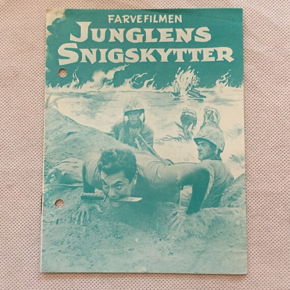 Beachhead Tony Curtis Frank Lovejoy Mary Murphy Vintage Old | Etsy