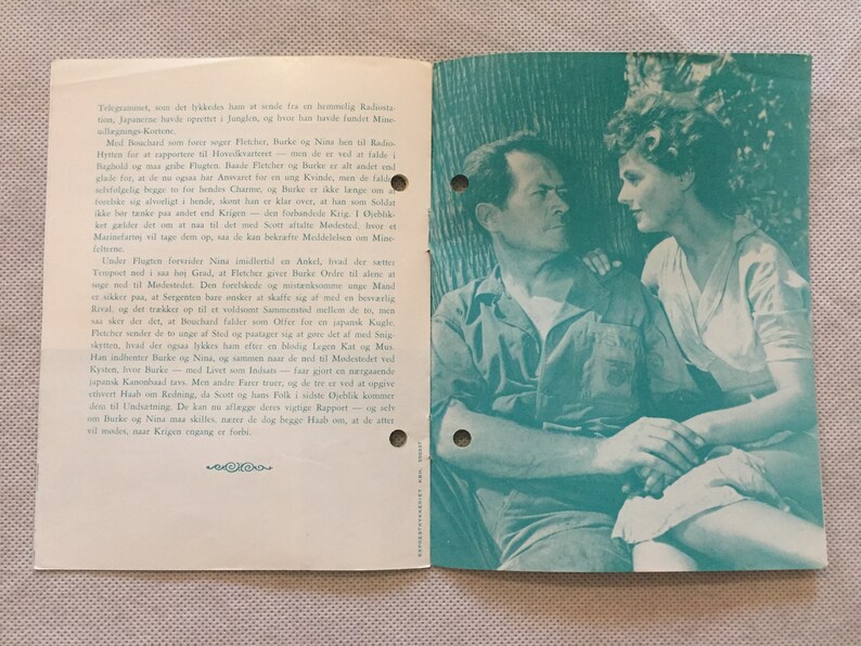 Beachhead Tony Curtis Frank Lovejoy Mary Murphy Vintage Old - Etsy