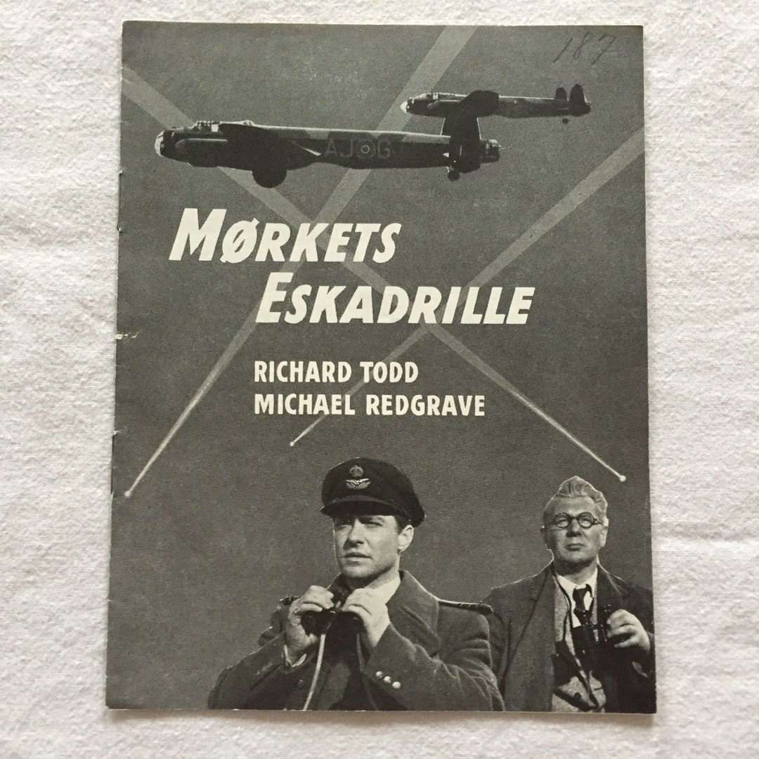 The Dam Busters Richard Todd Michael Redgrave 1955 Old Vintage ...