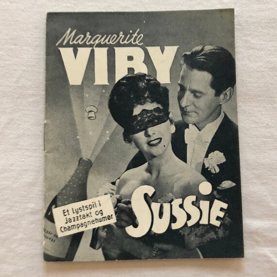 Vad vet ni om Sussie Marguerite Viby Gunnar Björnstrand 1945 | Etsy