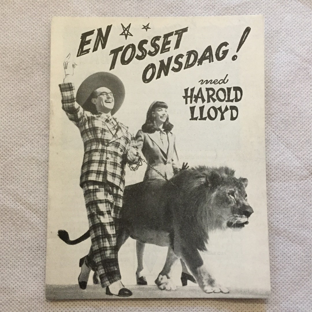 The Sin of Harold Diddlebock Harold Lloyd Frances Ramsden Vtg - Etsy