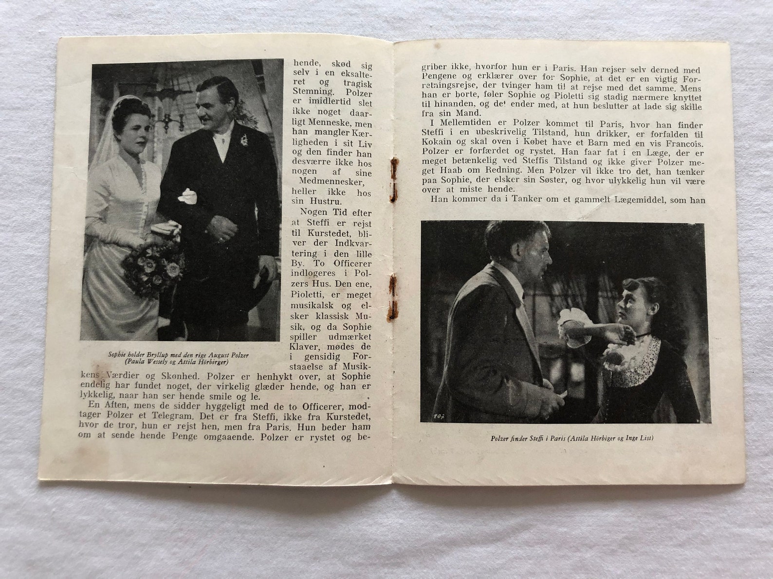 Späte Liebe Paula Wessely Attila Hörbiger Inge List 1943 Vintage ...