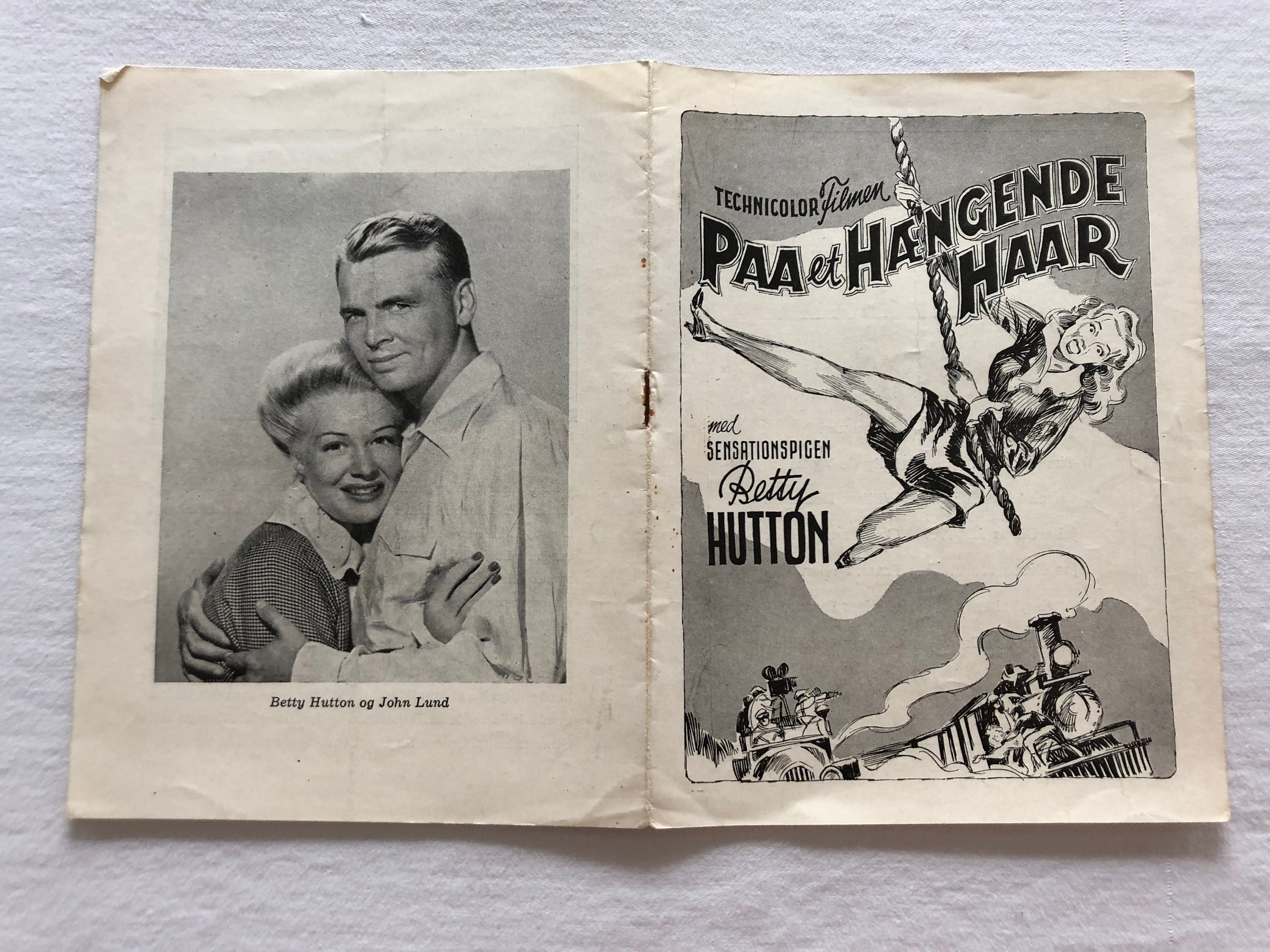 Art & Collectibles Memorabilia The Perils of Pauline Betty Hutton John ...