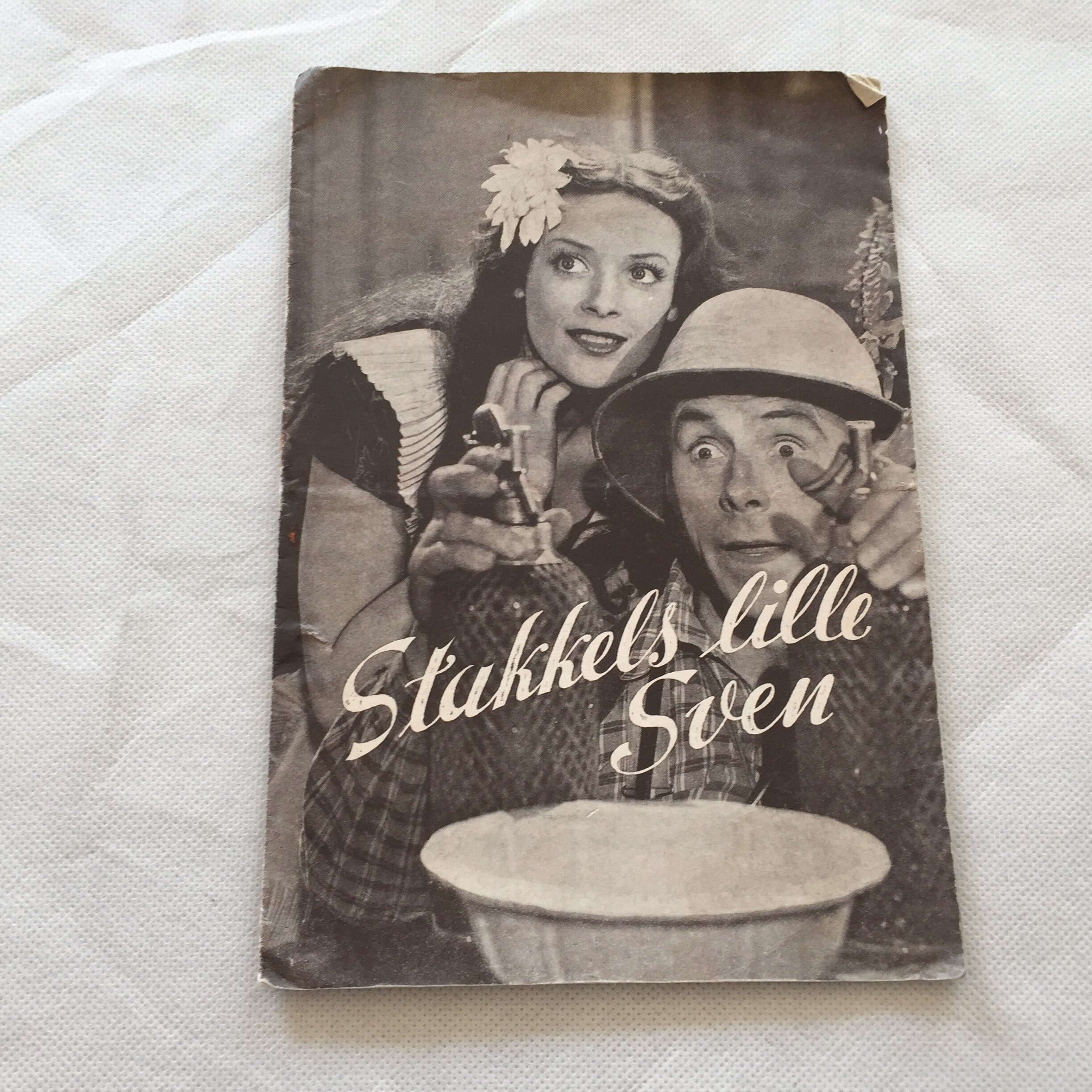 Stackars lilla Sven Nils Poppe Annalisa Ericson 1947 Collectible Memorabilia Danish Movie ...