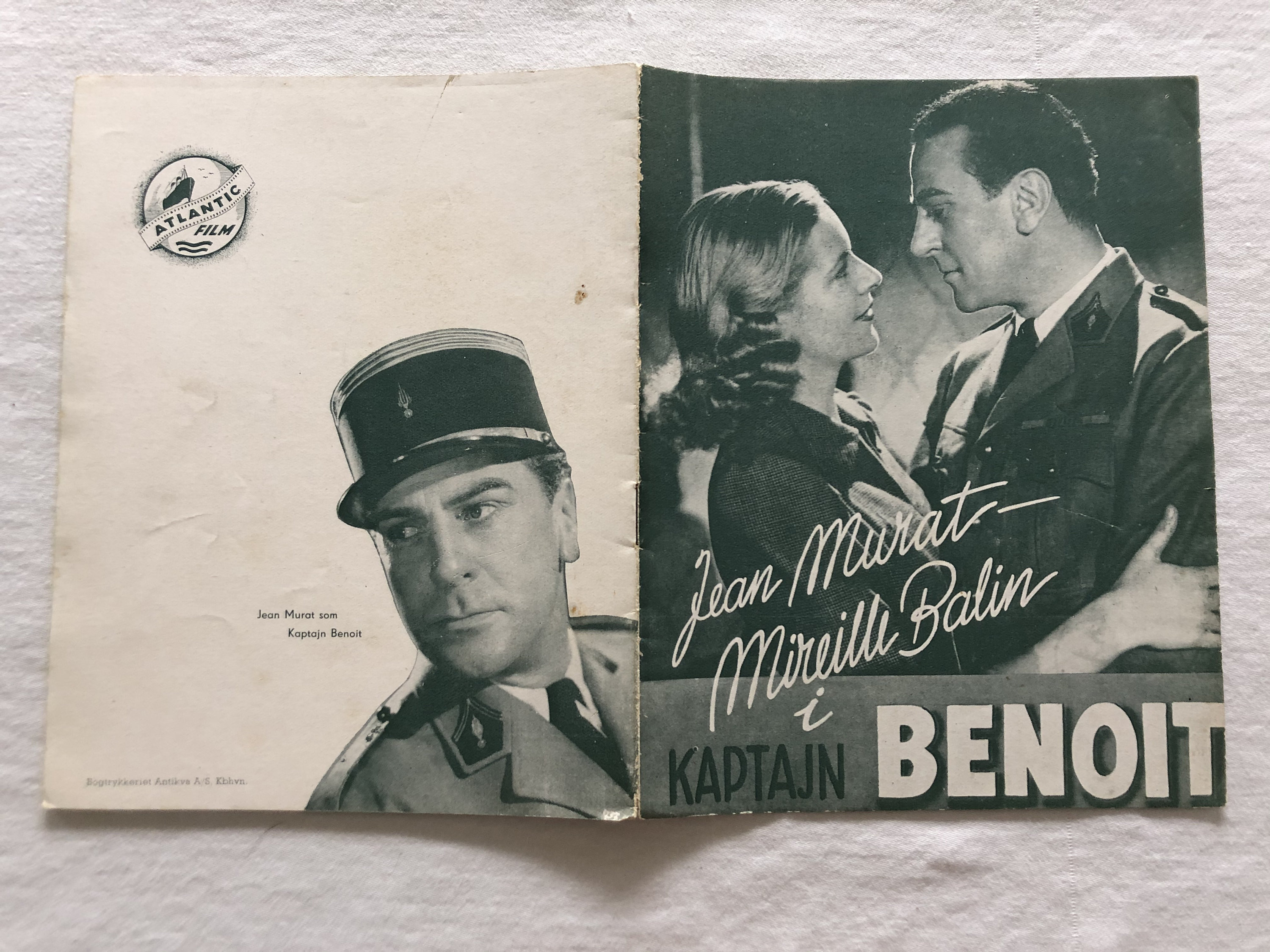 Le Capitaine Benoît Jean Murat Mireille Balin 1938 Collectible - Etsy