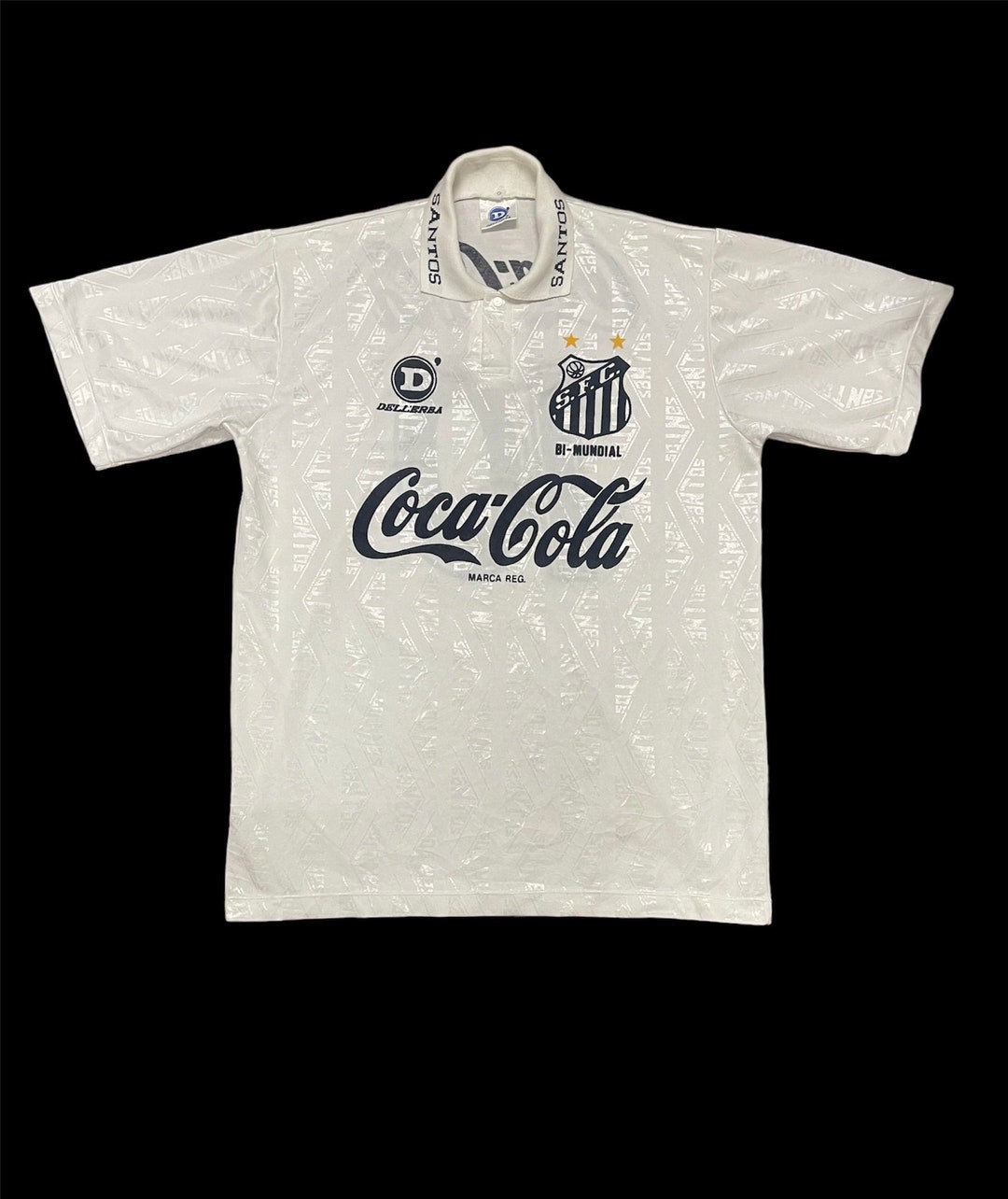 Vintage 90s Santos FC Home Jersey / L Size / Made in Brazil - Etsy