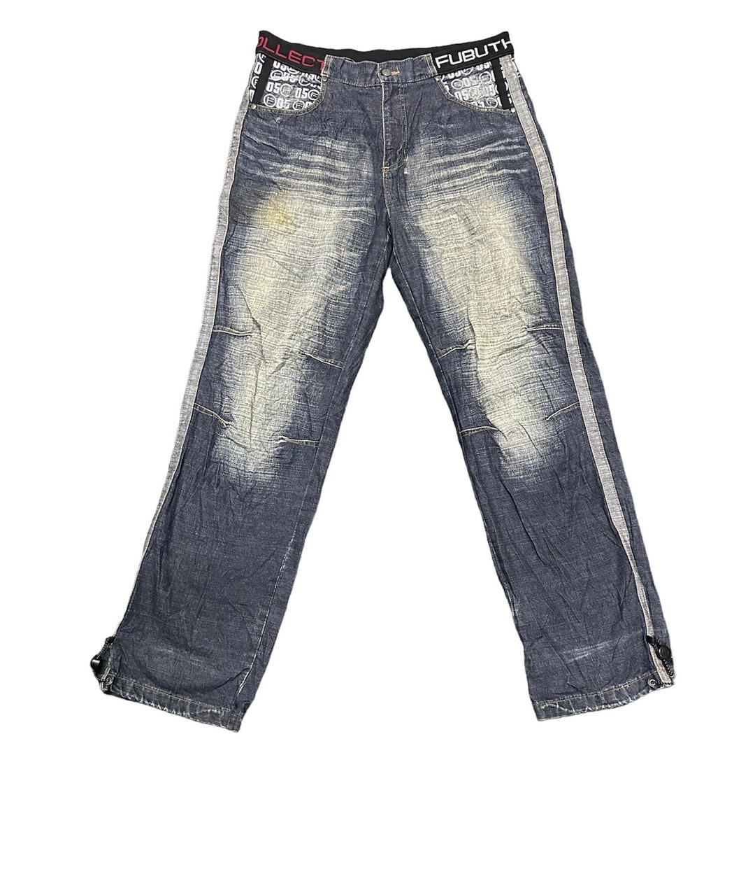 Vintage 90s Fubu Baggy Jeans / Waist 36 - Etsy