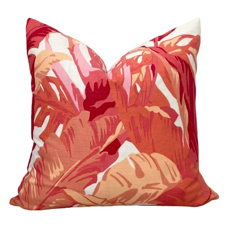 Coral Outdoor Pillow - Etsy