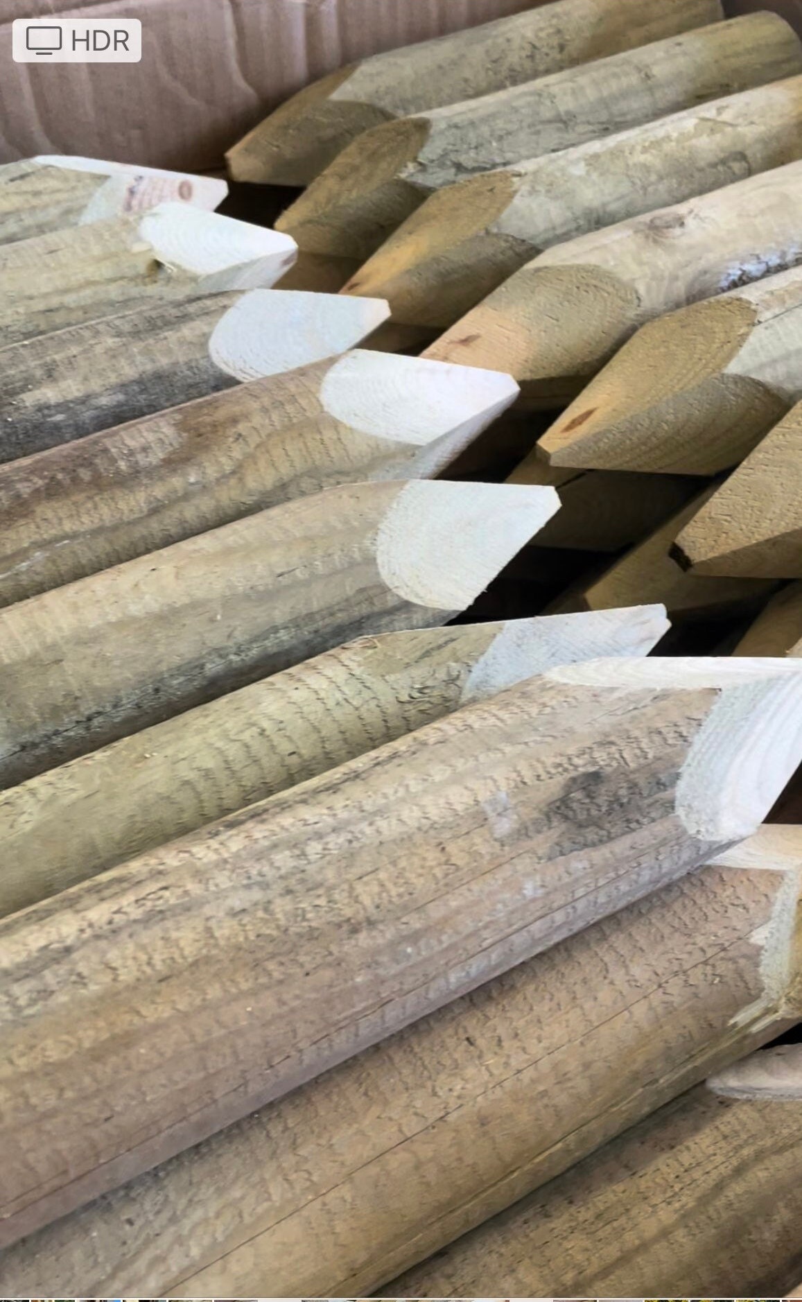 Round Wooden 60mm Edging Pegs/stakes 16 Long Set of 16 - Etsy UK