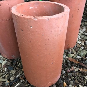 3 Salvaged Old Clay Terracotta Pipes Ideal Garden Planters - Etsy
