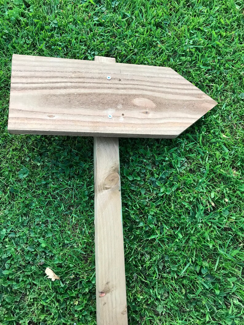 Large Wooden Finger Post Wedding Venue Signs - Etsy UK