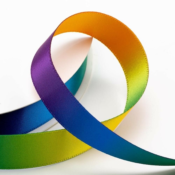 Rainbow Ribbon - Etsy