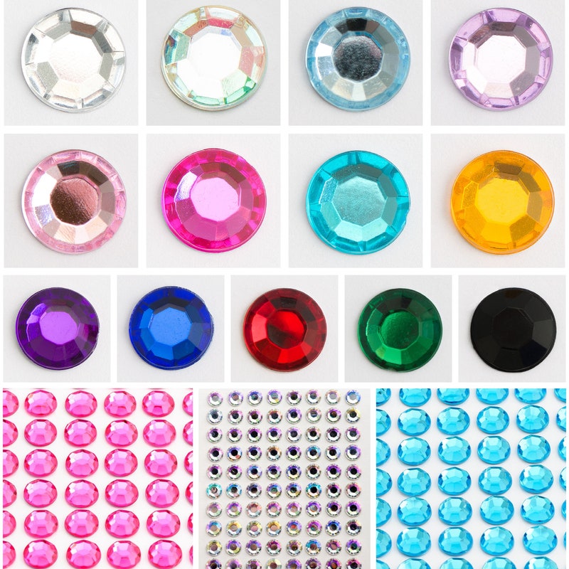 Self Adhesive Rhinestones - Etsy