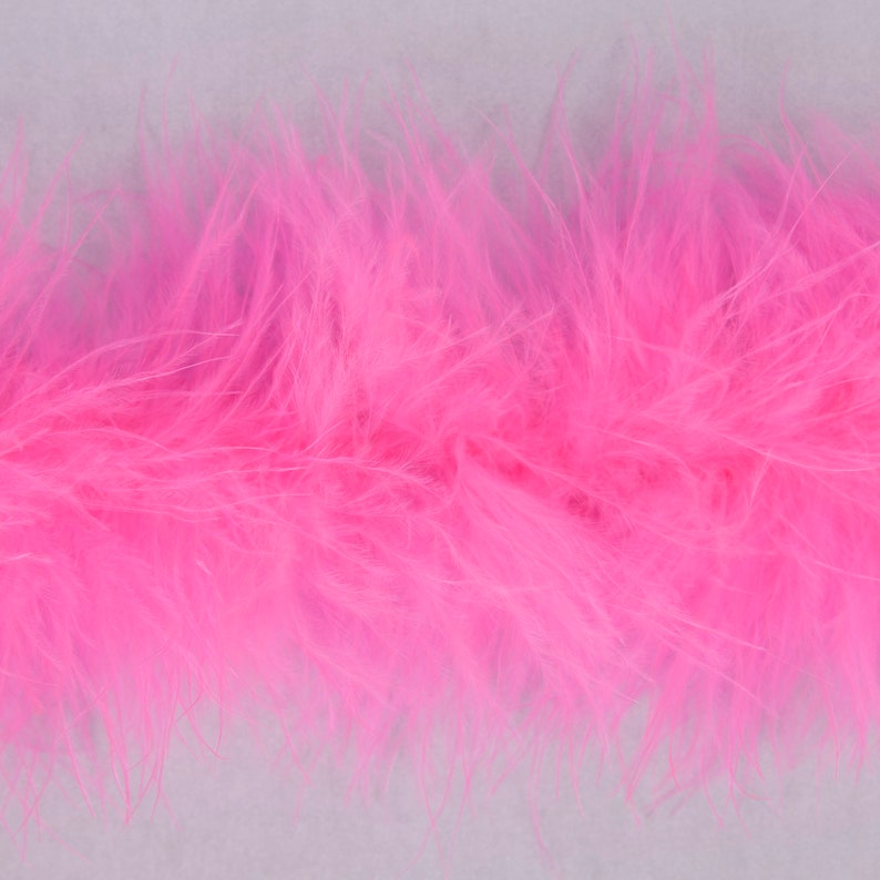Marabou Feather Trim Fluffy Swansdown 40mm Width Craft Sewing Millinery ...
