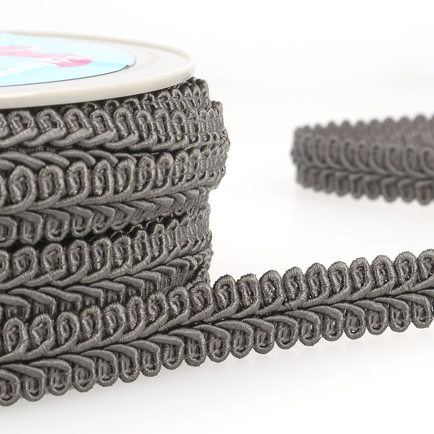 Gimp Braid Scroll Trim: La Stephanoise, 6mm/15mm, 38 Colors - Etsy