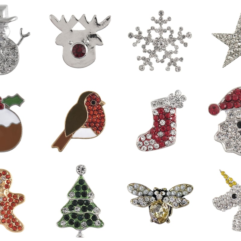 Christmas Buttons - Etsy