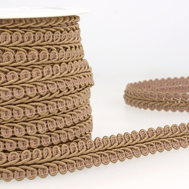 Gimp Braid Scroll Trim: La Stephanoise, 6mm/15mm, 38 Colors - Etsy