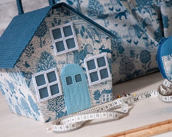 House Shaped Basket - Etsy