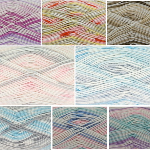 Woolcraft Babycare DK 100g Baby Wool Double Knitting Yarn - Etsy UK