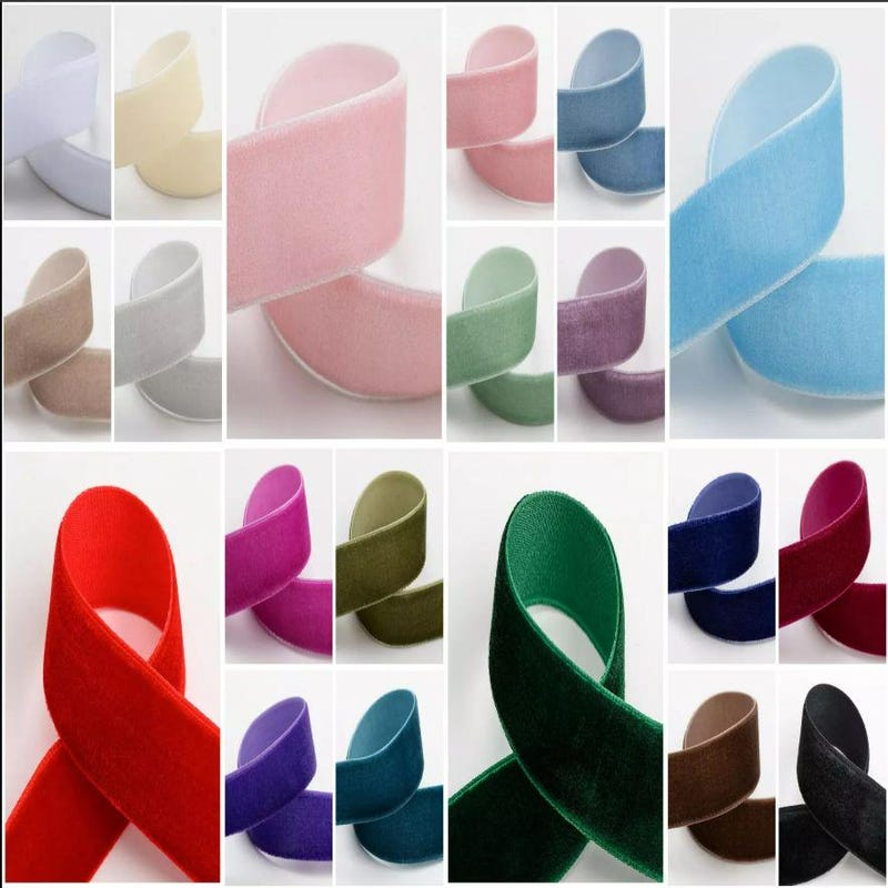 Velvet Ribbon - Etsy