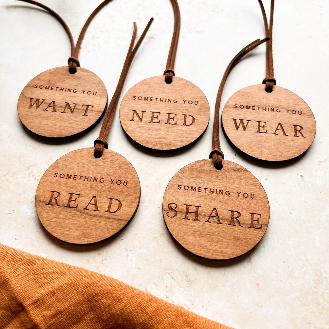 Something You Want Gift Tags, Christmas Gift Tags, Holiday Gift Tags ...