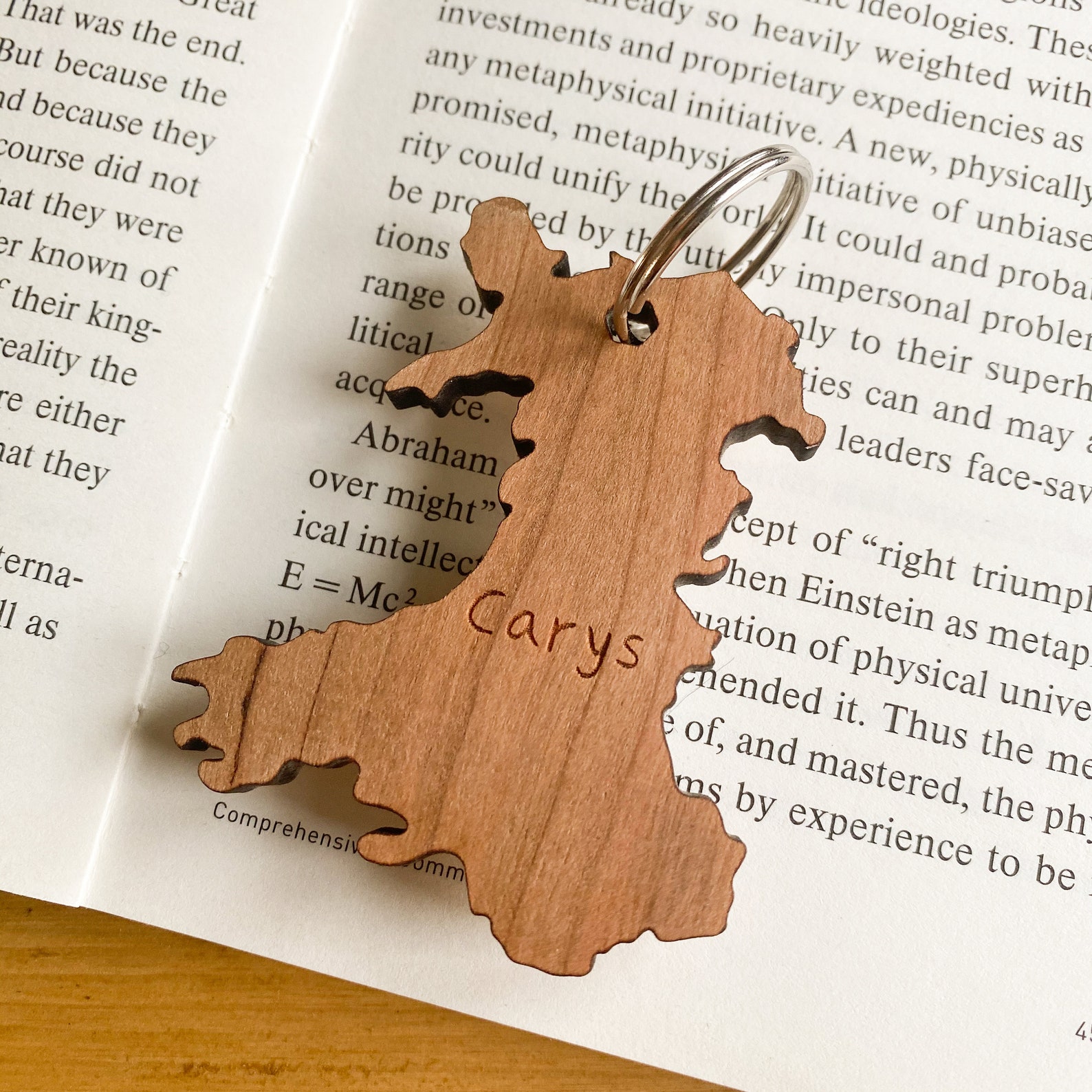 Personalised Welsh Gift Wales Personalised Keyring Wales Map | Etsy