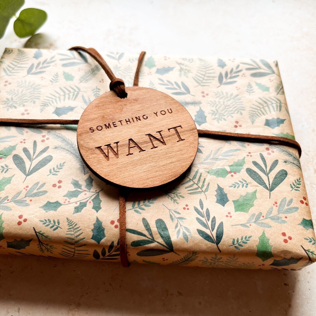 Something You Want Gift Tags, Christmas Gift Tags, Holiday Gift Tags ...