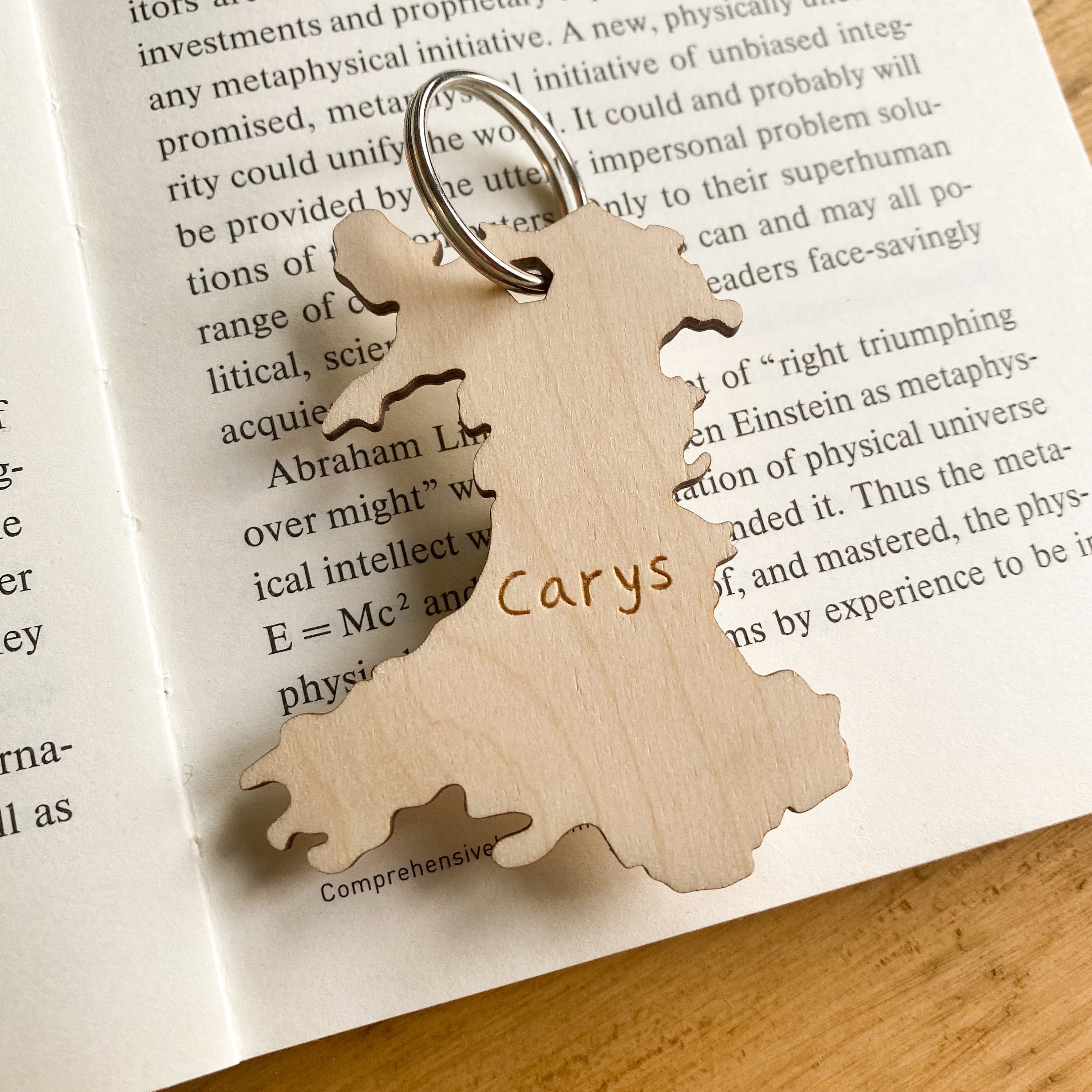 Personalised Welsh Gift Wales Personalised Keyring Wales Map | Etsy