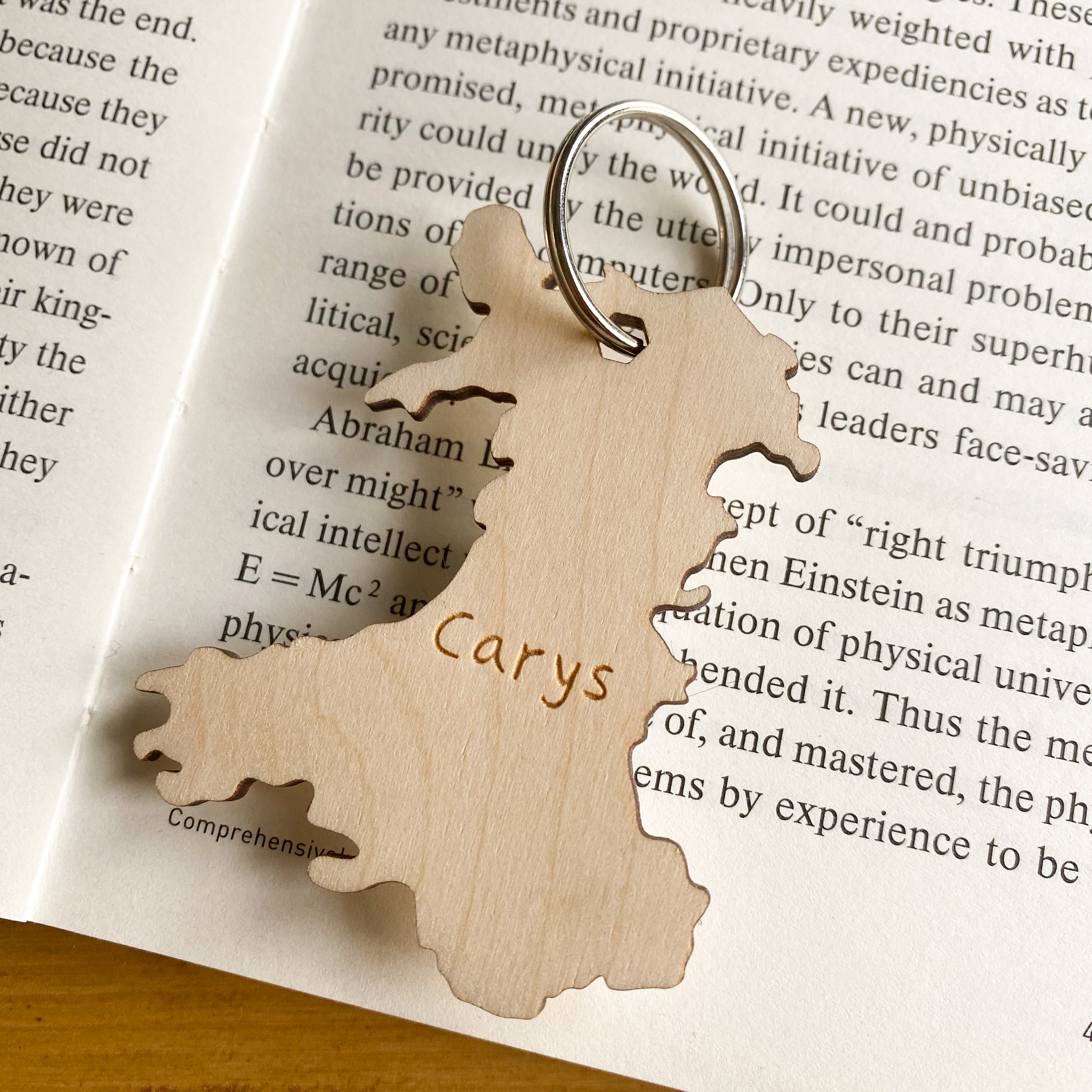 Personalised Welsh Gift Wales Personalised Keyring Wales Map | Etsy