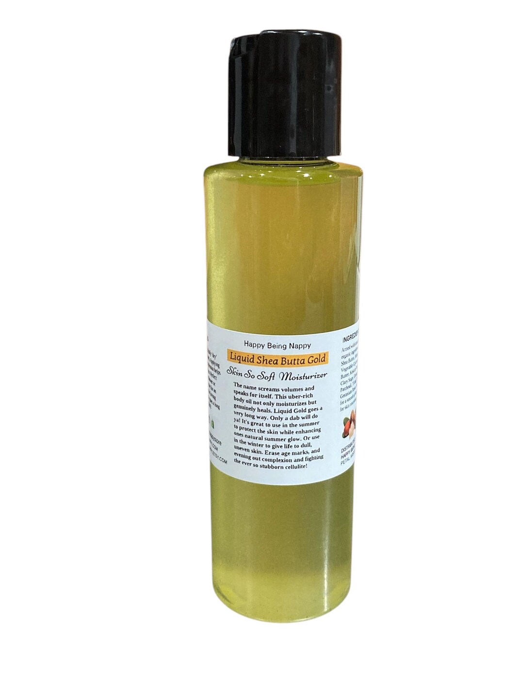 Liquid Shea Butter Gold Body Serum - 4oz. Bottle - Etsy