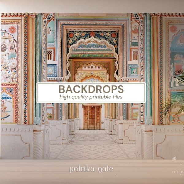 Printable Indian Backdrop - Etsy