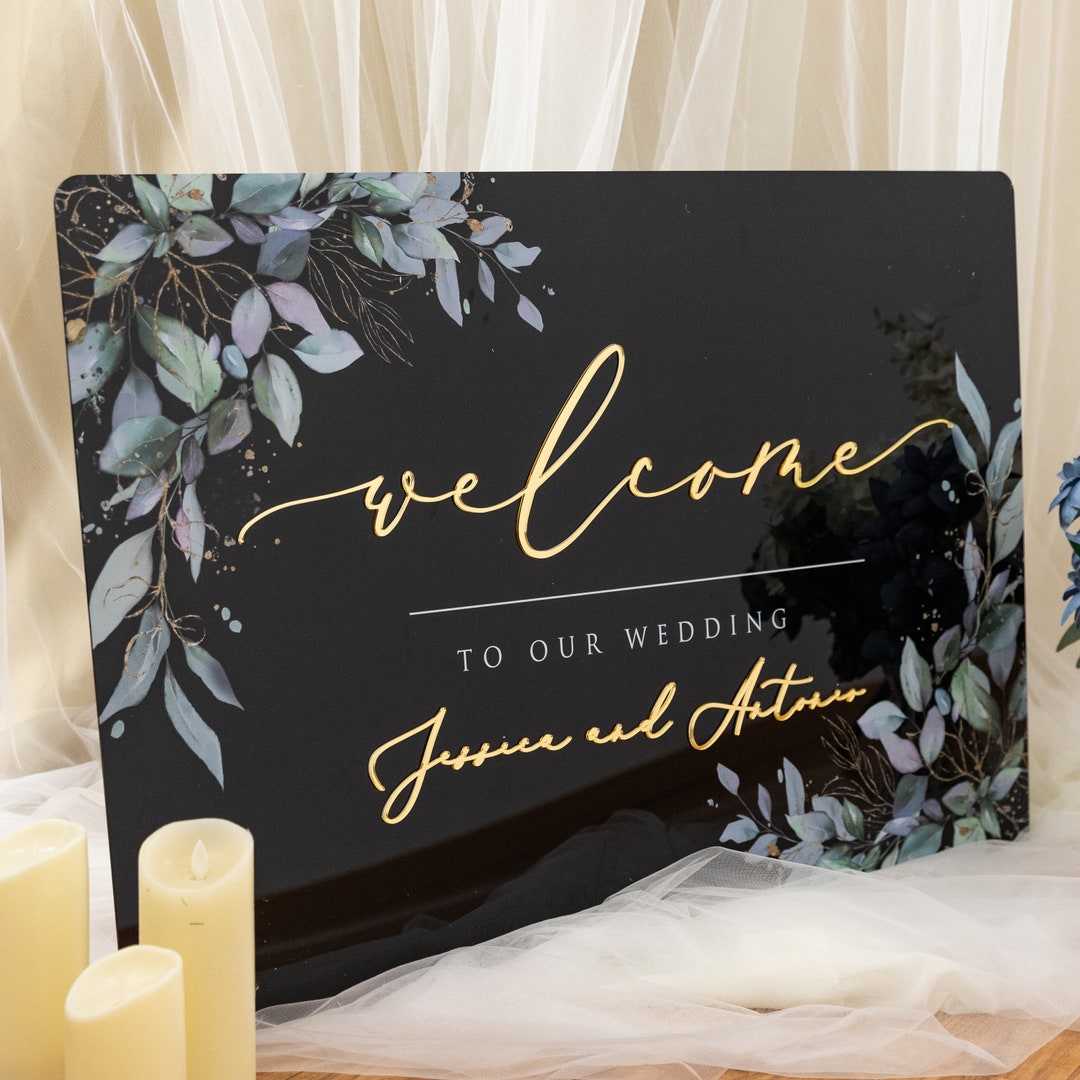 Wedding Welcome Sign | Special Welcome Sign | Acrylic Welcome Sign | UV ...