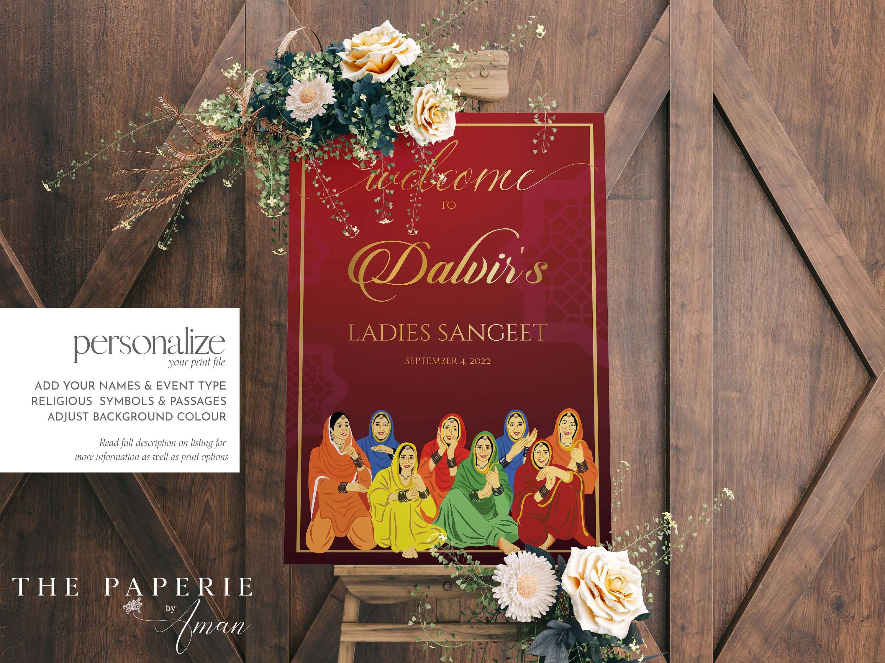 Ladies Sangeet Symbols