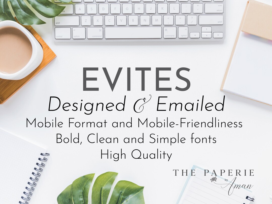 Evite |design Work | Mobile Forwarding - Etsy