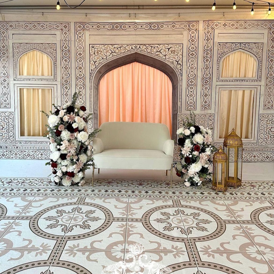 Wedding Back Drops | Indian Wedding Digital Backdrop | Decor Backdrop ...