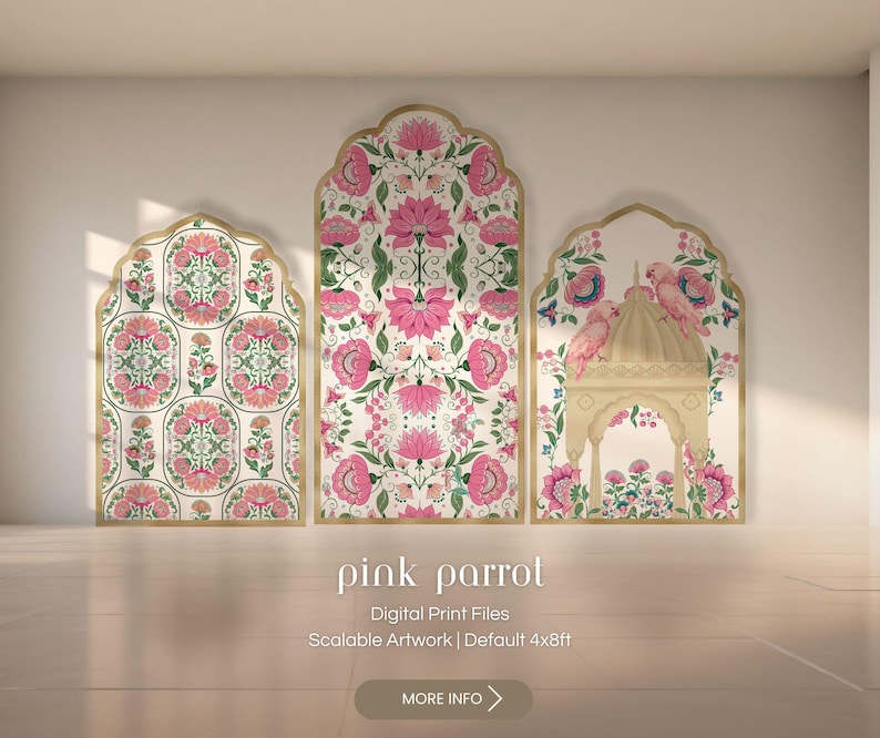 Wedding Back Drops | Indian Wedding Digital Backdrop | Decor Backdrop ...