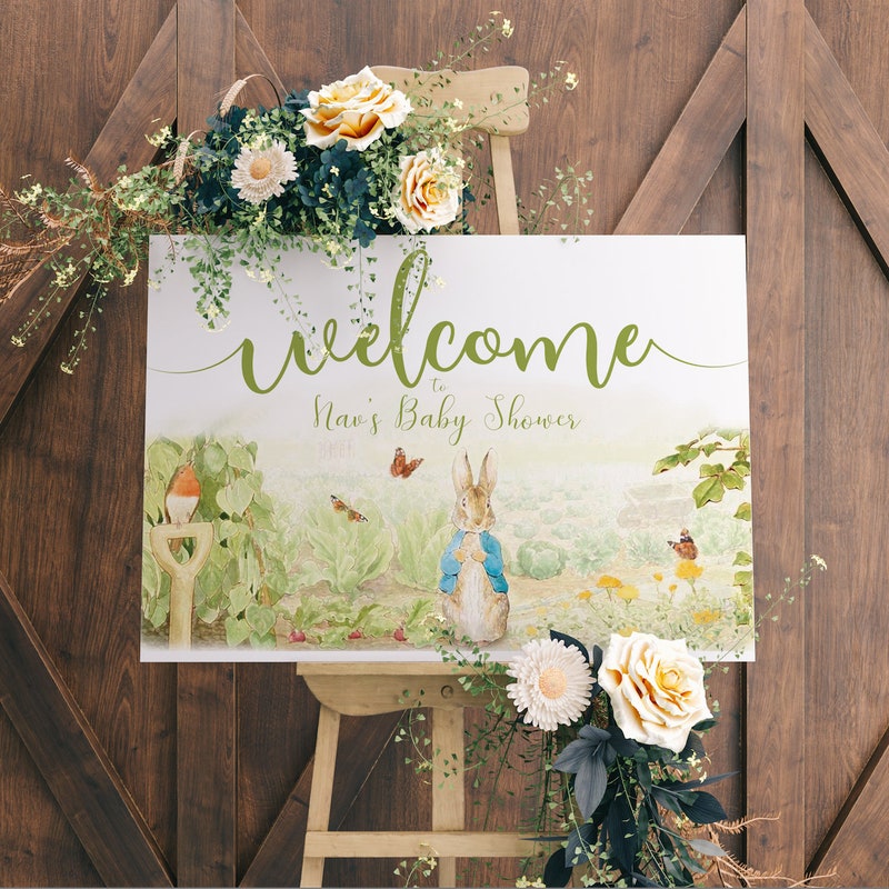 Peter Rabbit Backdrop - Etsy