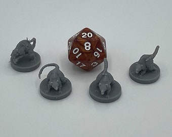 Dnd 5e Giant Rat - Etsy UK