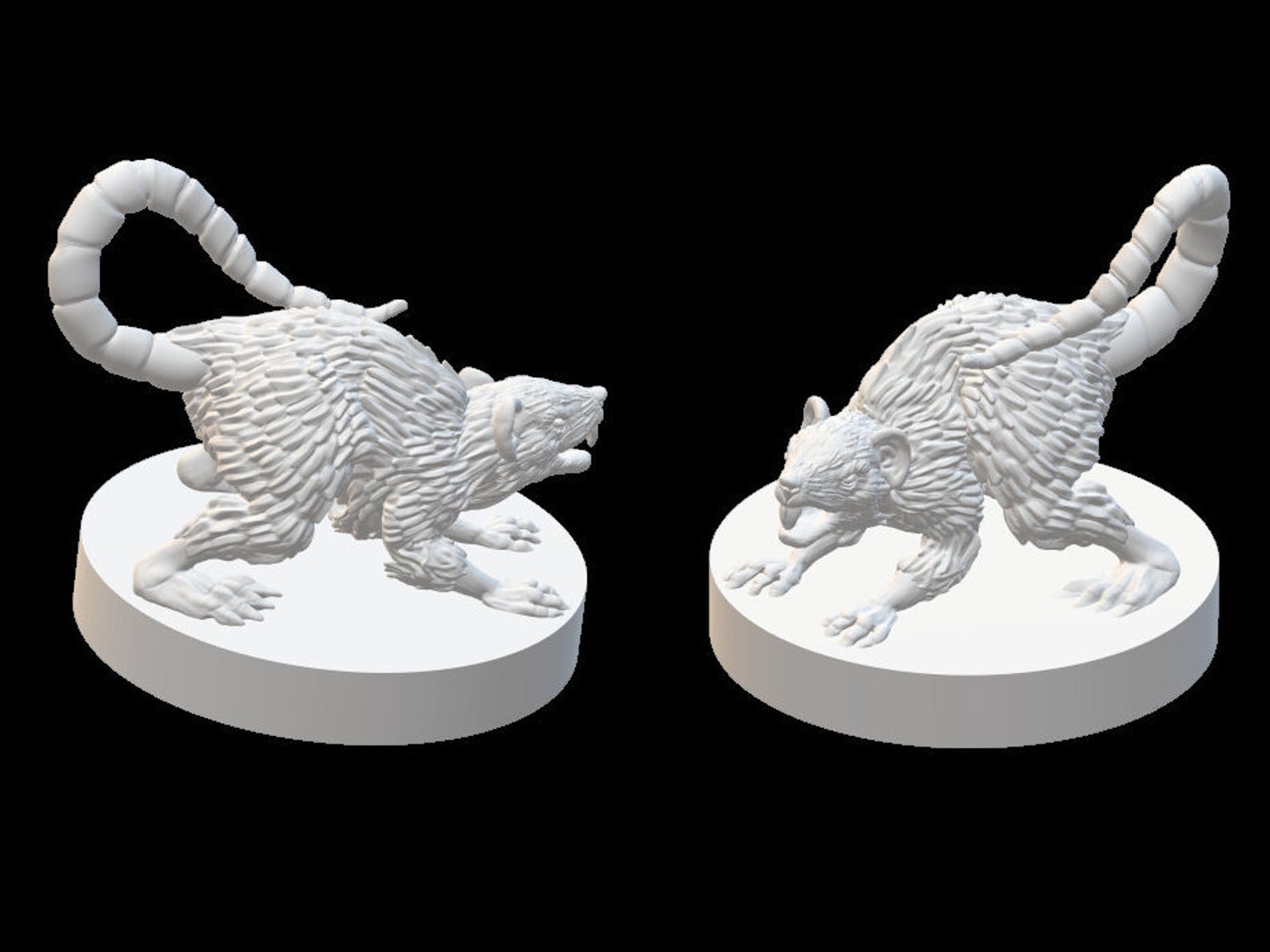 Giant Rats D&D 5e Bestiary Vol 3 Kickstarter Tabletop | Etsy