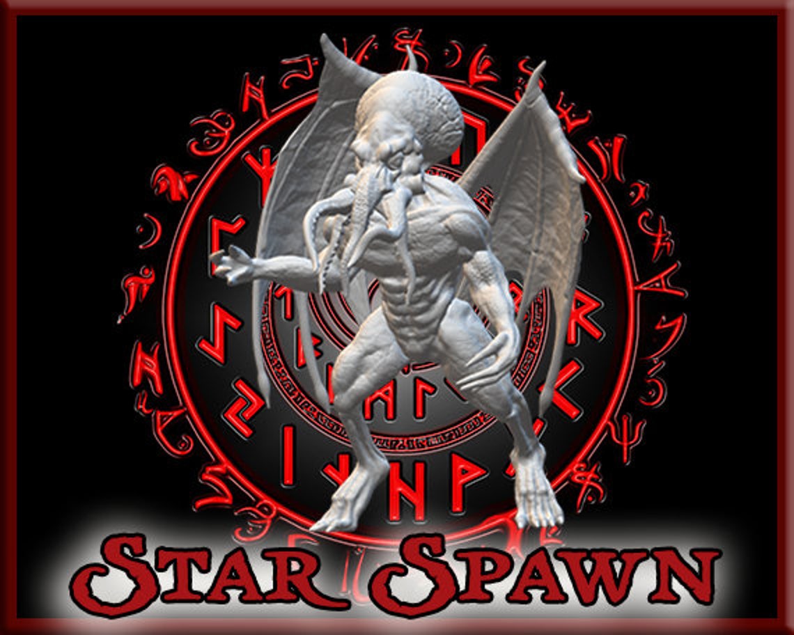 Mythos Star Spawn Miniature D&D 5e Pirates VS Cthulhu - Etsy Israel