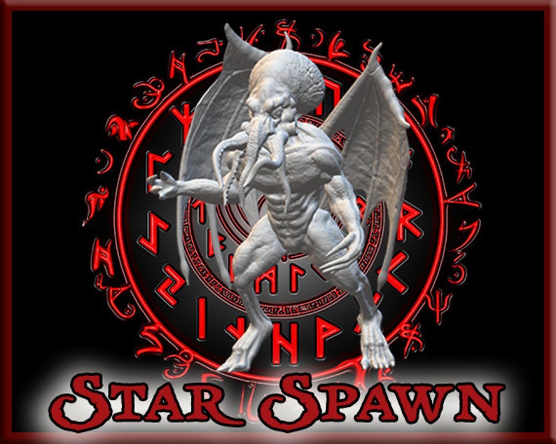 Mythos Star Spawn Miniature D&D 5e Pirates VS Cthulhu - Etsy Hong Kong