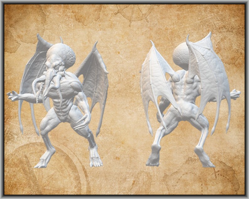 Mythos Star Spawn Miniature D&D 5e Pirates VS Cthulhu - Etsy Canada