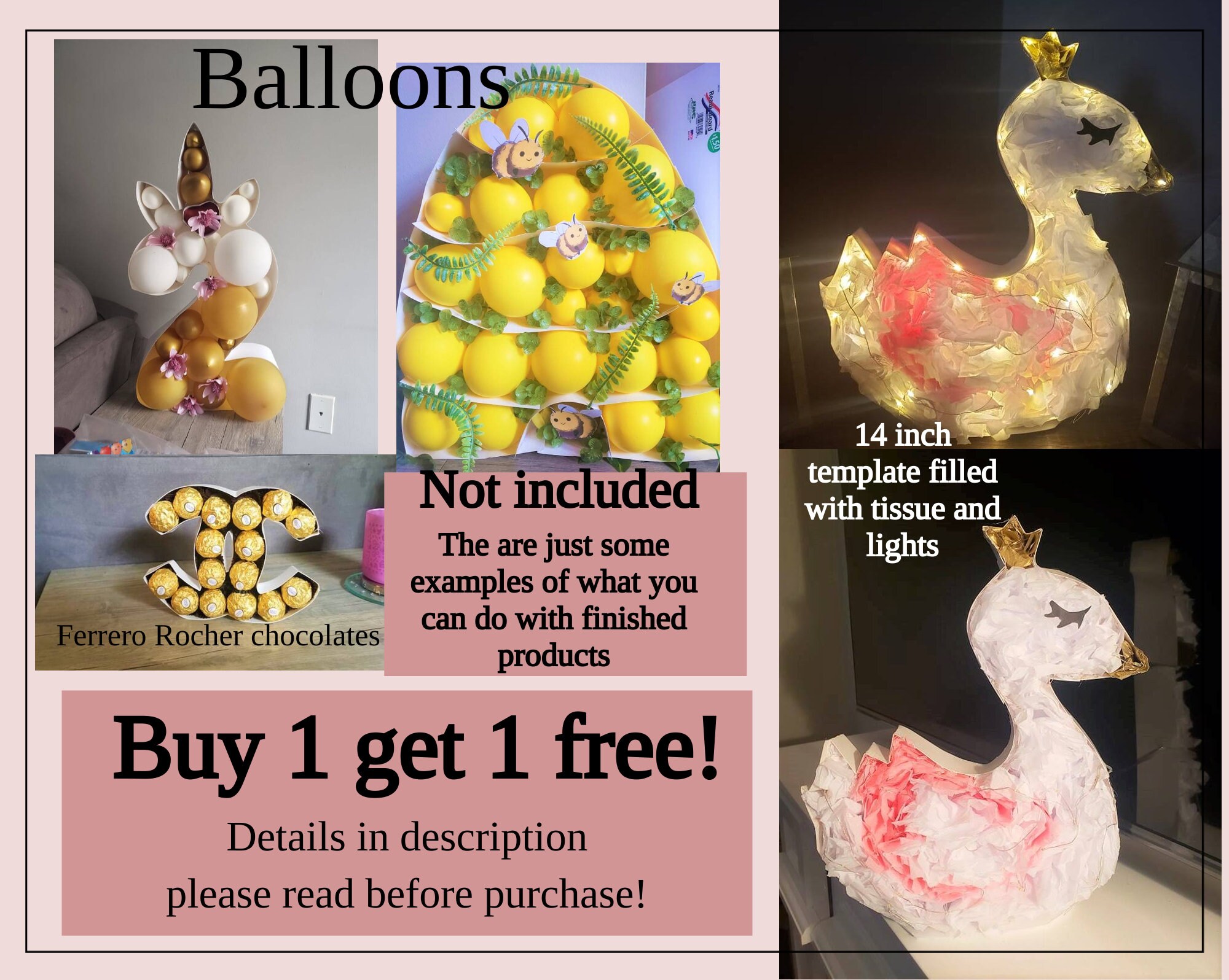 Shoe Sneaker Balloon of Mosaic Template Party Prop Teen - Etsy